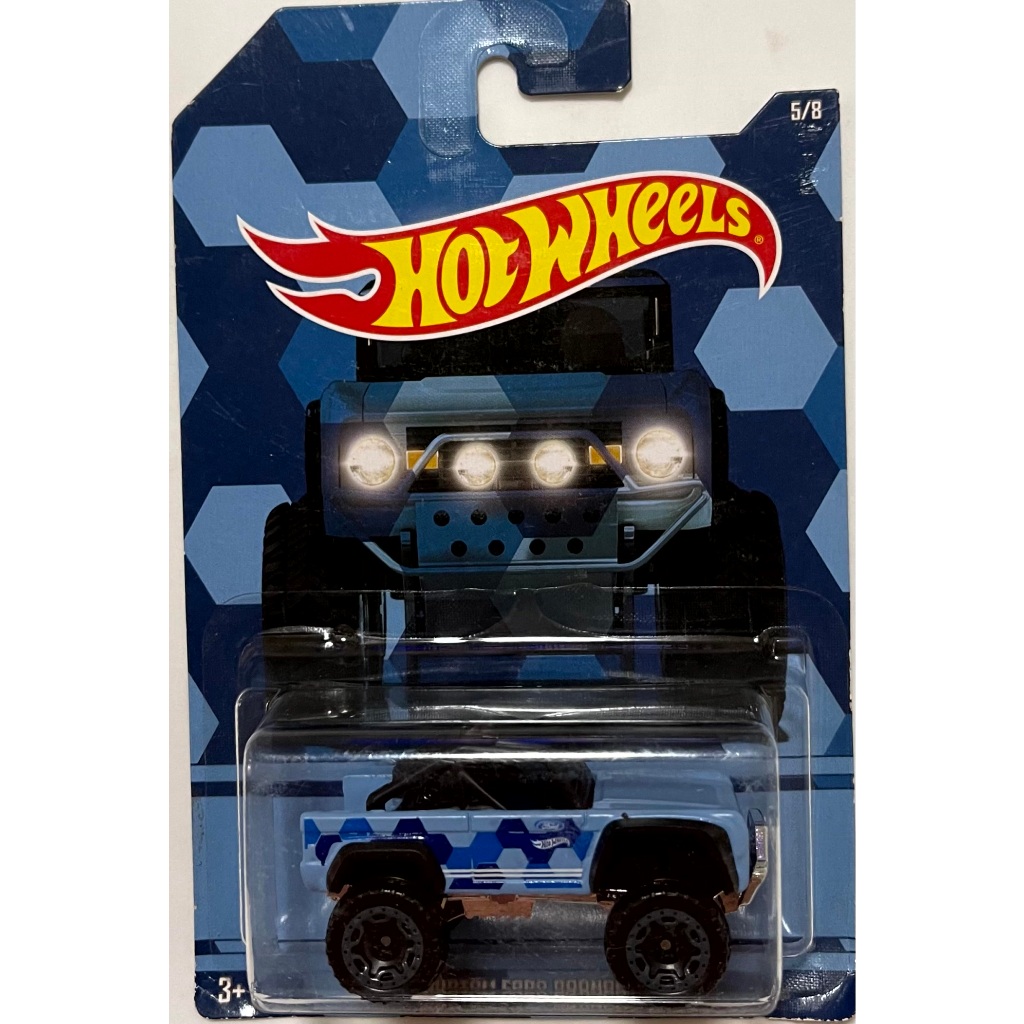 Hot Wheels - Camo - Custom Ford Bronco Blue (5-8) (38A) | Shopee ...