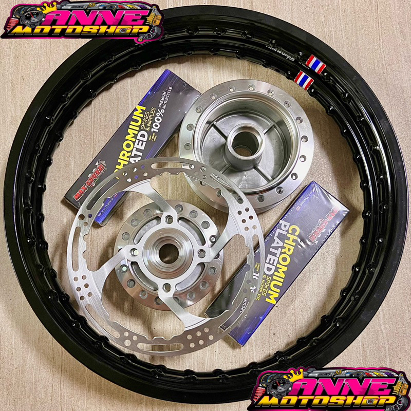 Rimset Xrm110, Xrm125 Carb, Wave125i, Wave100 Disctype, Rs125 | Shopee ...