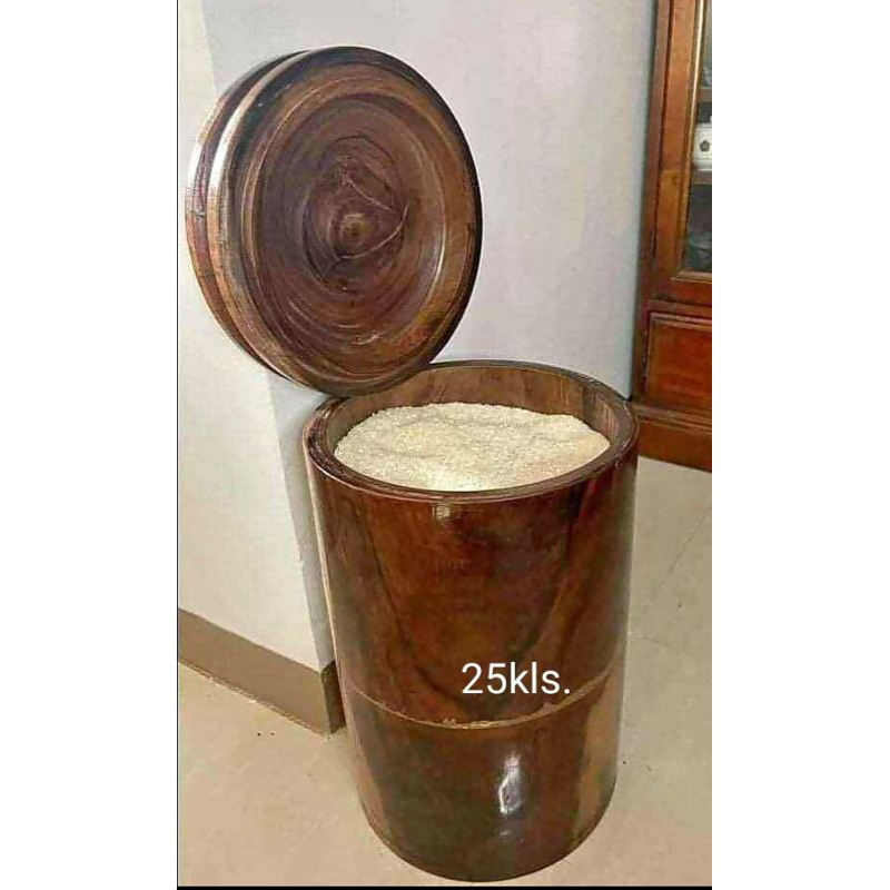 wooden Rice keeper | Shopee Philippines