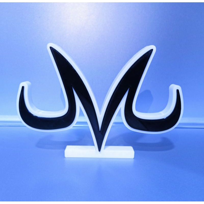 3d Printed Majin logo Display Stand for Dragonball Collectible Action ...
