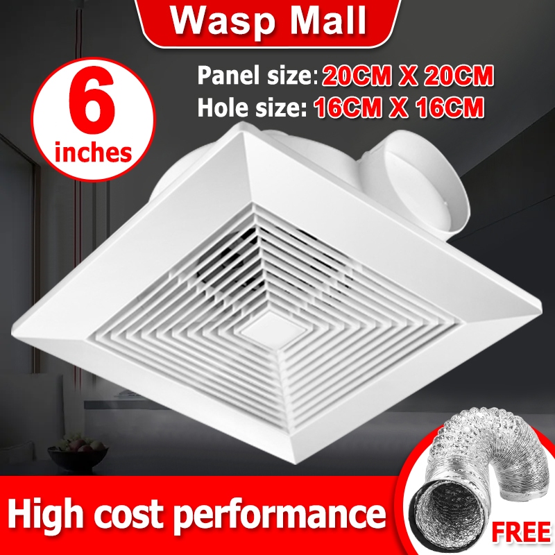 Ceiling ventilation fan 8/10/12/14 inch exhaust fan silent large ...