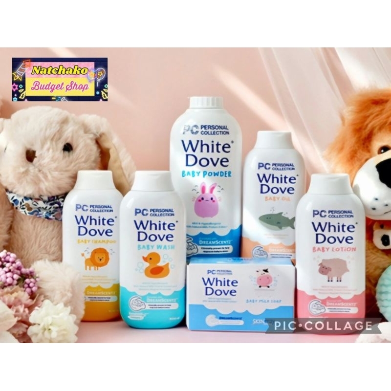 Personal Collection WHITE DOVE 200ml/g Baby Products (Powder, Shampoo ...
