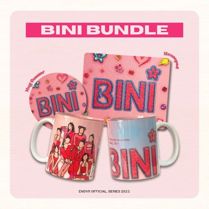 BINI Merch Bundle: Mug, Coaster Pad, Mouse Pad | Shopee Philippines