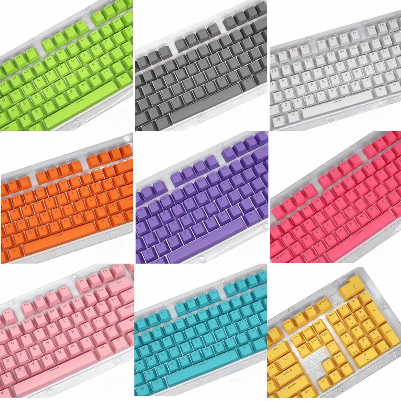 FEKER ABS Keycaps OEM Profile Backlit Keycap for RK61 61/87/104/108 ...