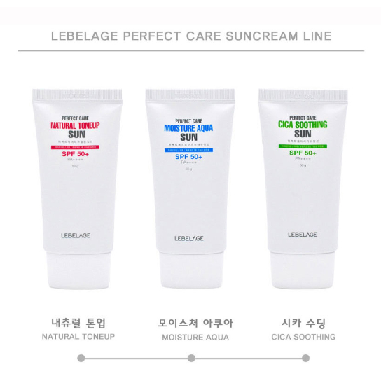LEBELAGE Perfect Care Sunscreen SPF50+ PA+++ 50g (3 Options) | Shopee ...