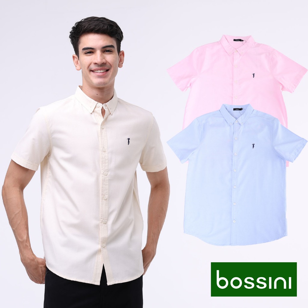 Bossini Woven Polo Short Sleeve BMT06-0281 | Shopee Philippines