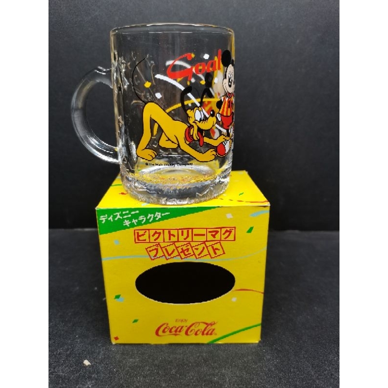 Mickey mouse glass mug No original box available | Shopee Philippines