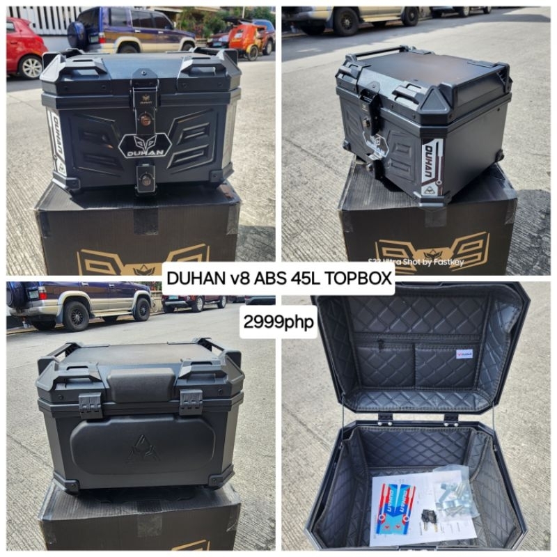 duhan 45 liters plastic topbox | Shopee Philippines