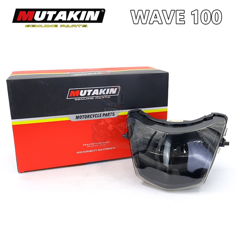 MUTAKIN Light Assembly for Wave 100 R Headlight Assembly LED Headlight ...
