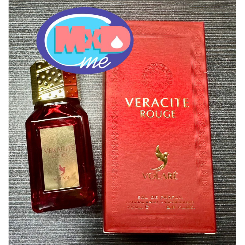 MXD ME Volare Veracite Rouge 25ml EDP | Shopee Philippines