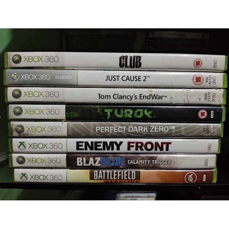 PAL Xbox 360 Games (Set A) | Shopee Philippines
