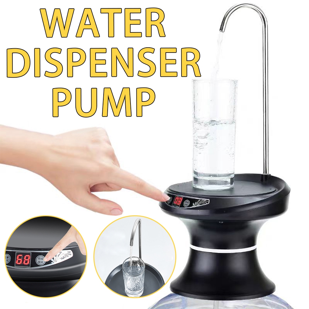 Electric Water Pump Dispenser 5 Modes Rechargeable Barreled Water Pump ...
