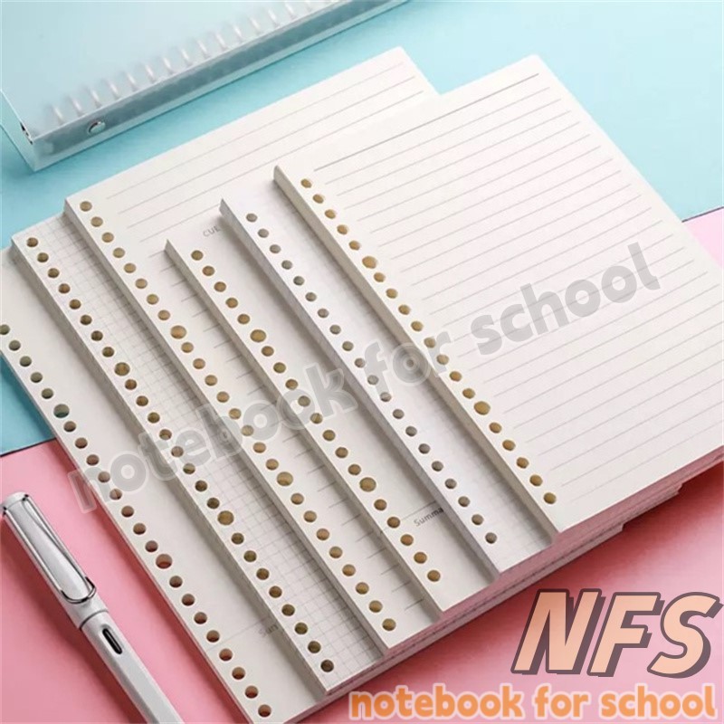 NFS 20/26/30 Holes Loose-Leaf Notebook Refill Replacable Refill Pages ...