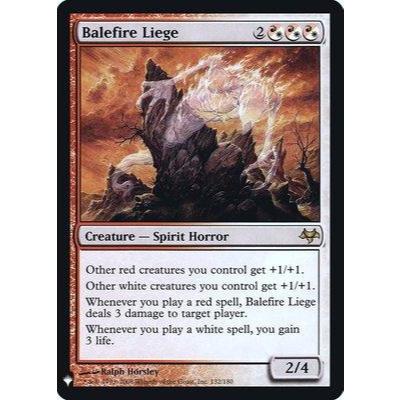 Balefire Liege - The List Reprints (LIST) - TDB | Shopee Philippines