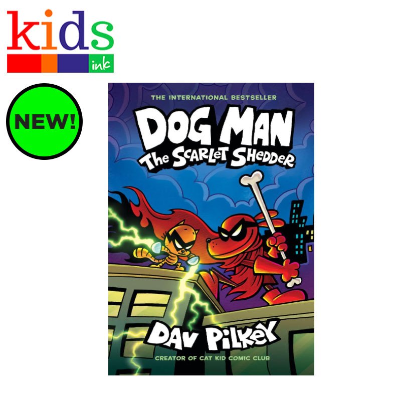 Dog Man: The Scarlet Shedder: A Graphic Novel - Kids Ink | Shopee ...