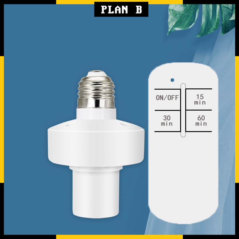 1Set Wireless Remote Control Light Bulb Socket E27 Screw LED Bulb ...