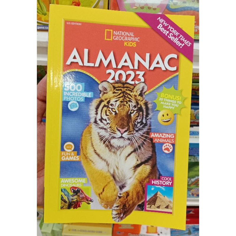 ALMANAC 2023 NATIONAL GEOGRAPHIC KID'S | Shopee Philippines