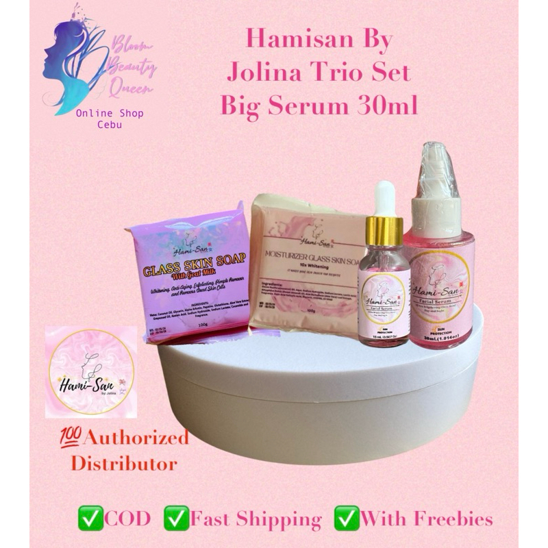 HAMI-SAN by Jolina ( Trio set/15ml/30ml) | Shopee Philippines