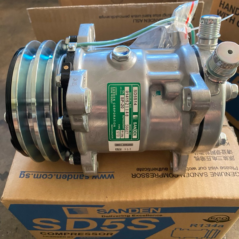 Sanden 508 24 Volts V-Type AC Compressor | Shopee Philippines
