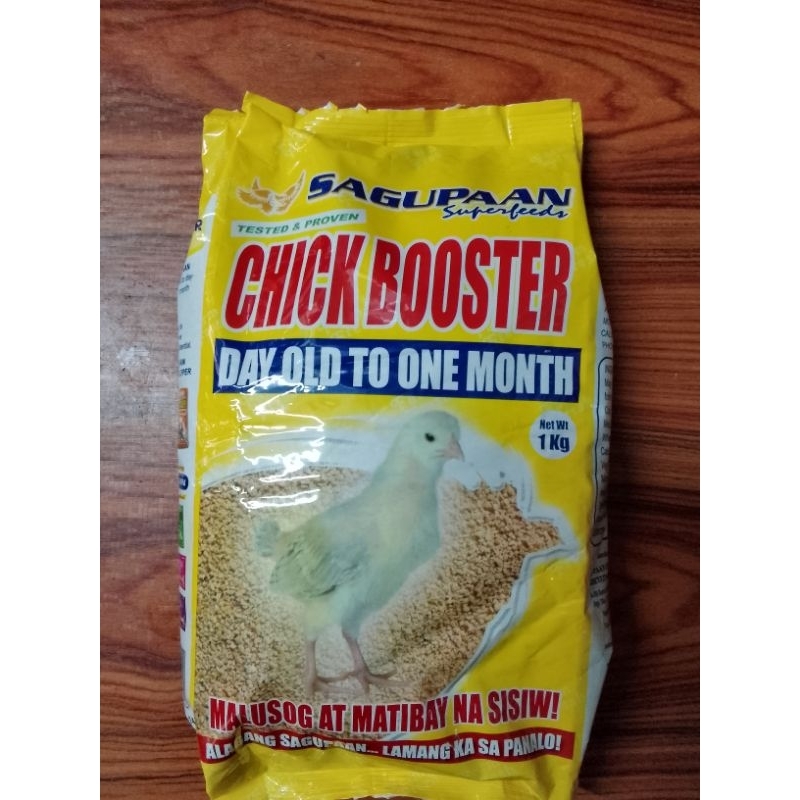 SAGUPAAN CHICK BOOSTER 1KG.PACKED(day old to 1 month) | Shopee Philippines