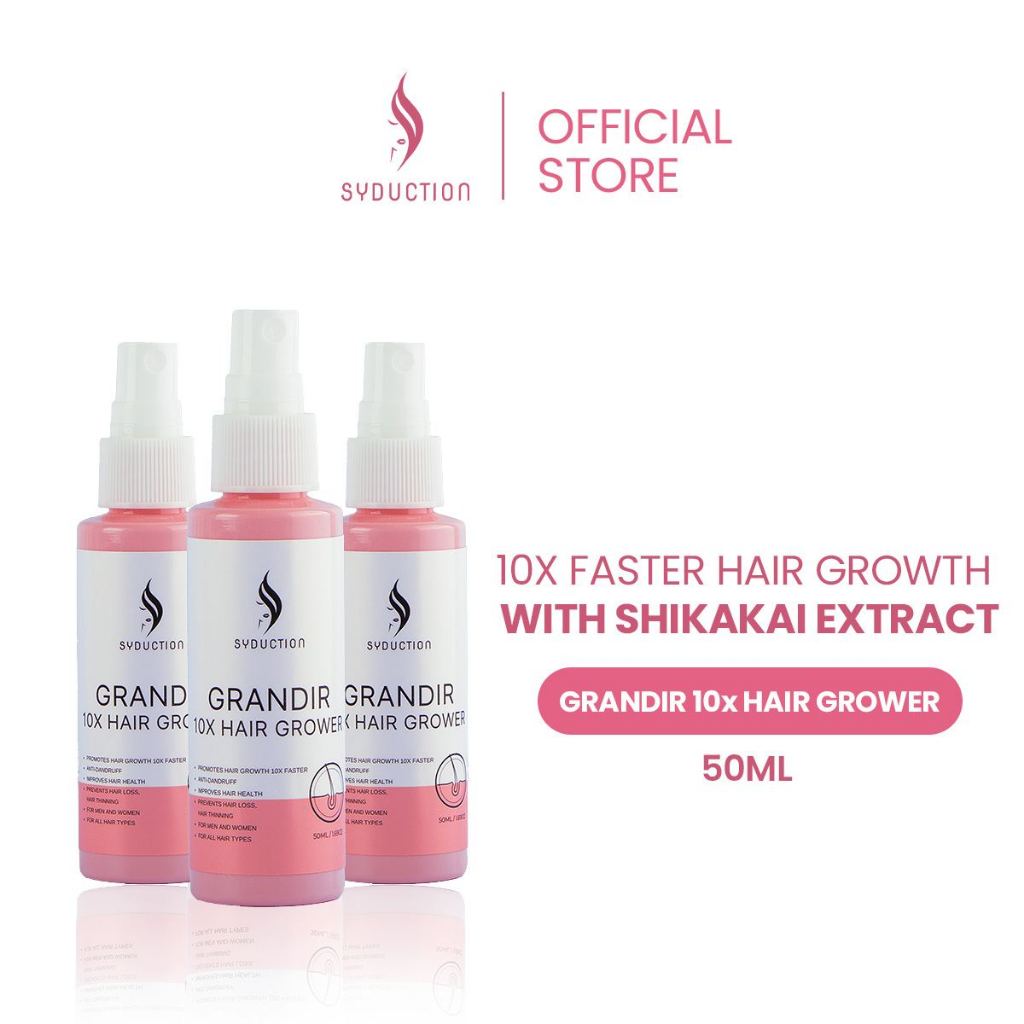 Syduction Grandir 10x Hair Grower | Shopee Philippines
