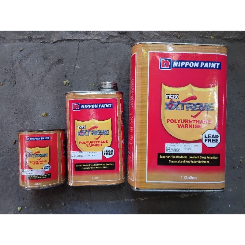 NIPPON NAX EXTREME POLYURETHANE PU VARNISH 500ML, 1L, 4L | Shopee Philippines