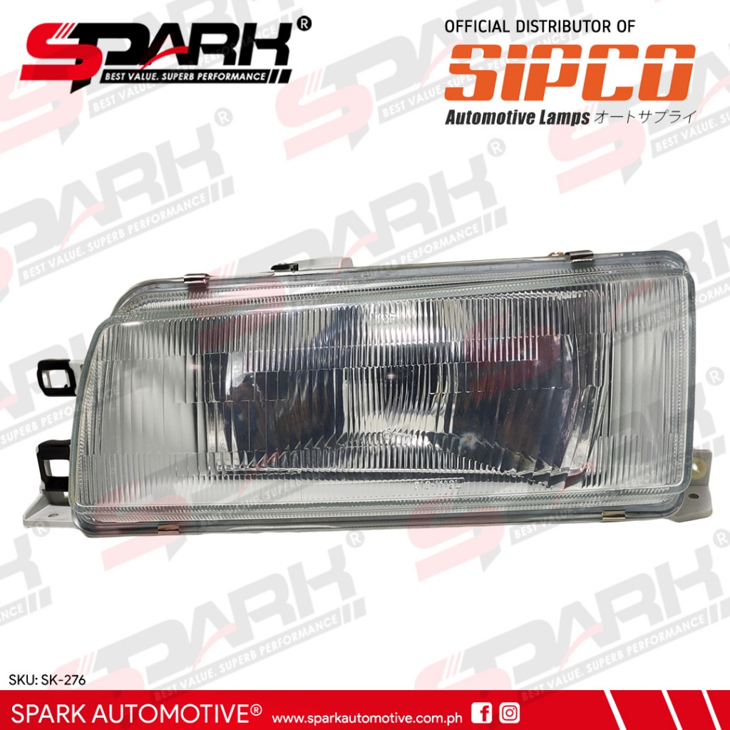 Toyota Corolla EE90 AE92 Glass Lens Small Body 1988 - 1992 Head Lamp ...