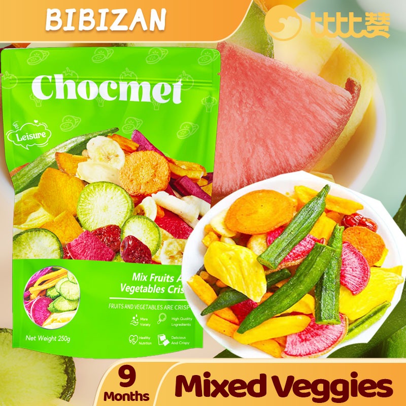 CHOCMET 12 in 1 Mixed Dried Fruits And Vegetables Crispy Gulay Chips ...