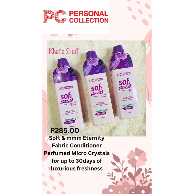 Personal Collection Fabric Conditioner. | Shopee Philippines