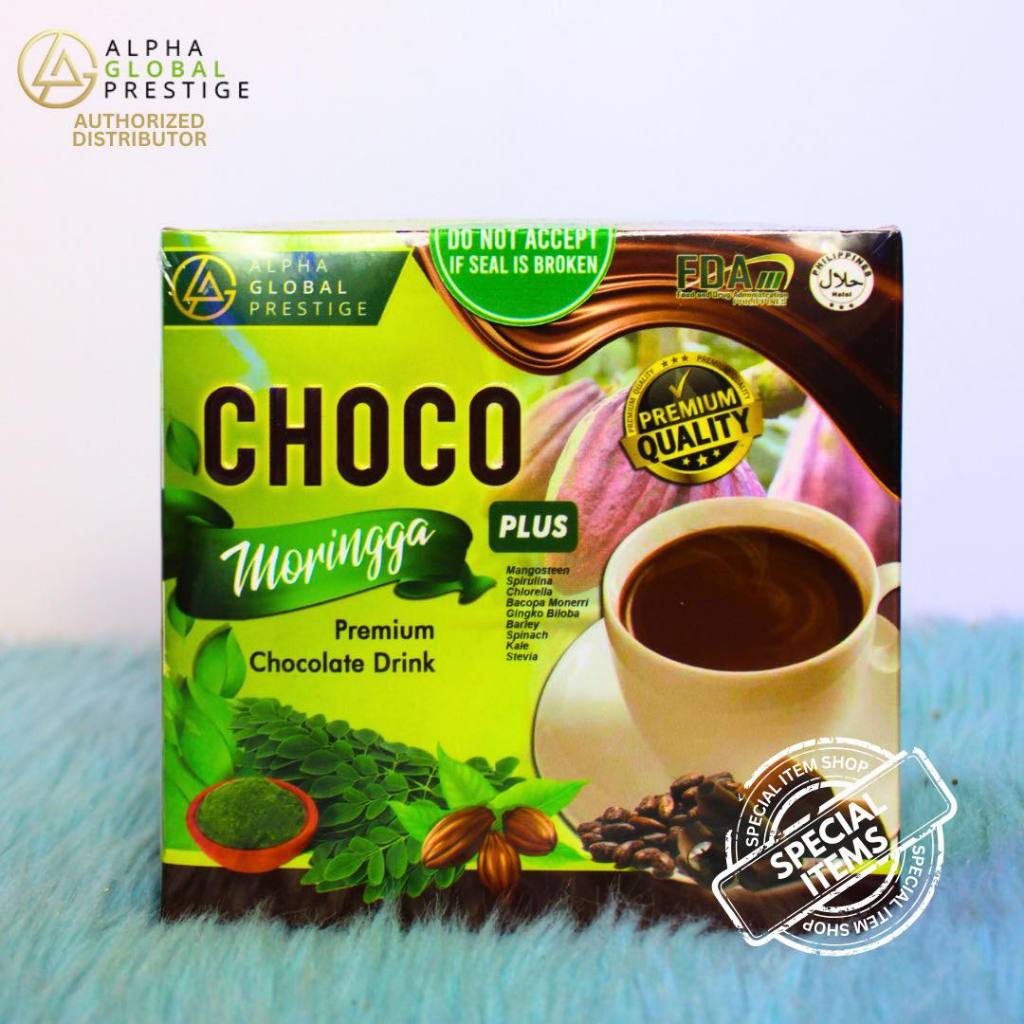 Choco Moringa Plus Premium Chocolate Drink (Good for Kids) | Shopee ...