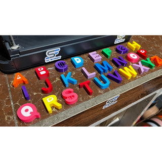 TVOKIDS Alphabetsand numbers collection fan art 3d printed toys ...