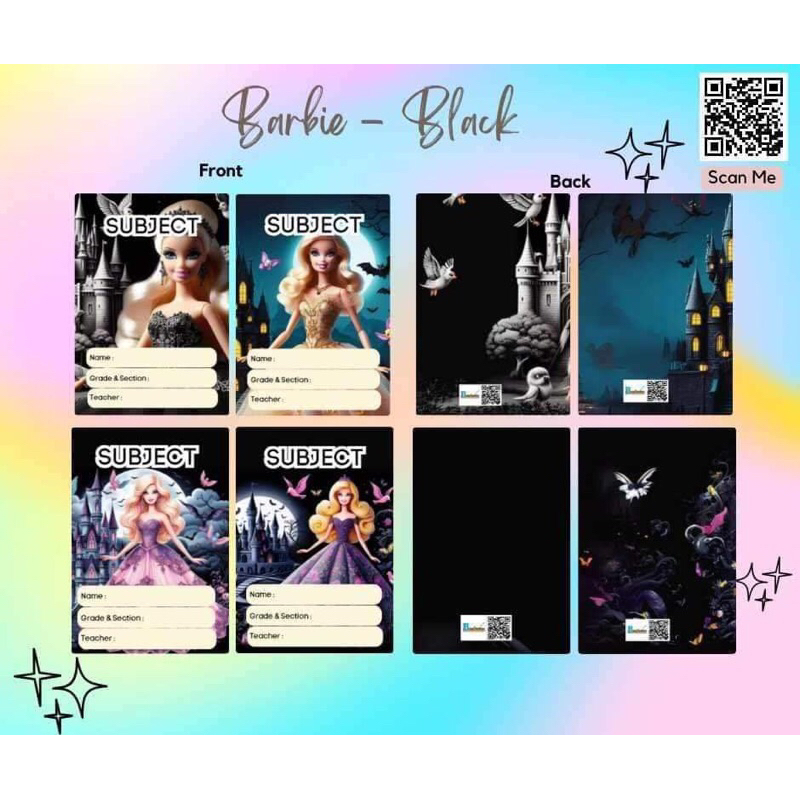 Customized Barbie Writing Notebook | Shopee Philippines