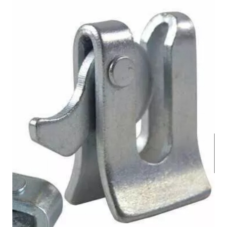 [DNC] Galvanized Door Lock for Pig Pens Automatic Cage Door Latch Lock ...