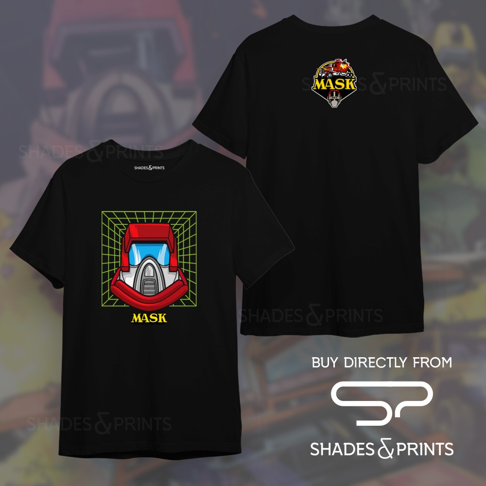 M.A.S.K. logo The Mask Animated Retro 80s Cartoons Series Customized ...