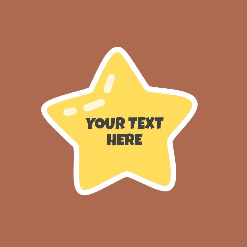 Personalized Star Award Stickers | Vinyl Matte Laminated Waterproof and ...