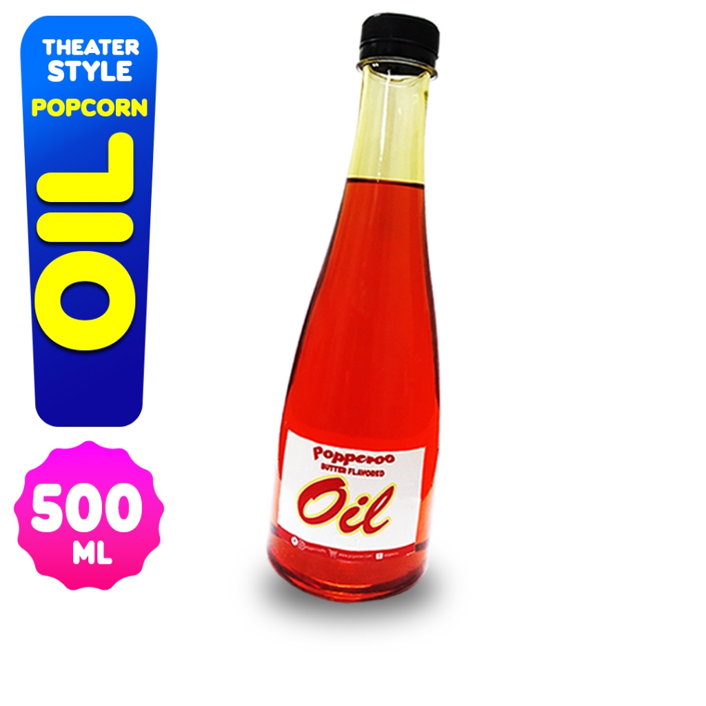Popperoo Theater Style Popcorn Oil (500ml) | Shopee Philippines