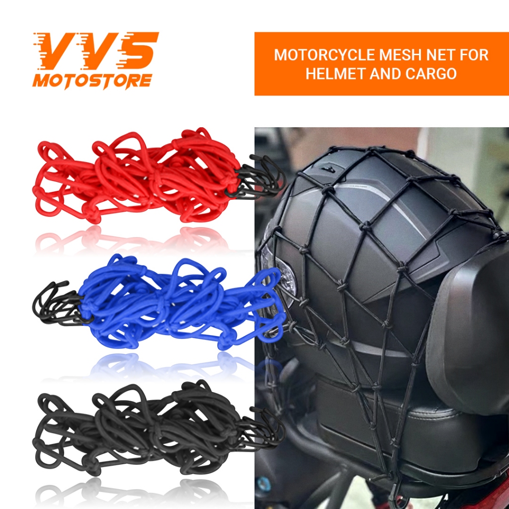 Motorcycle Cargo Net Telescopic Elastic Cargo Rope | Shopee Philippines
