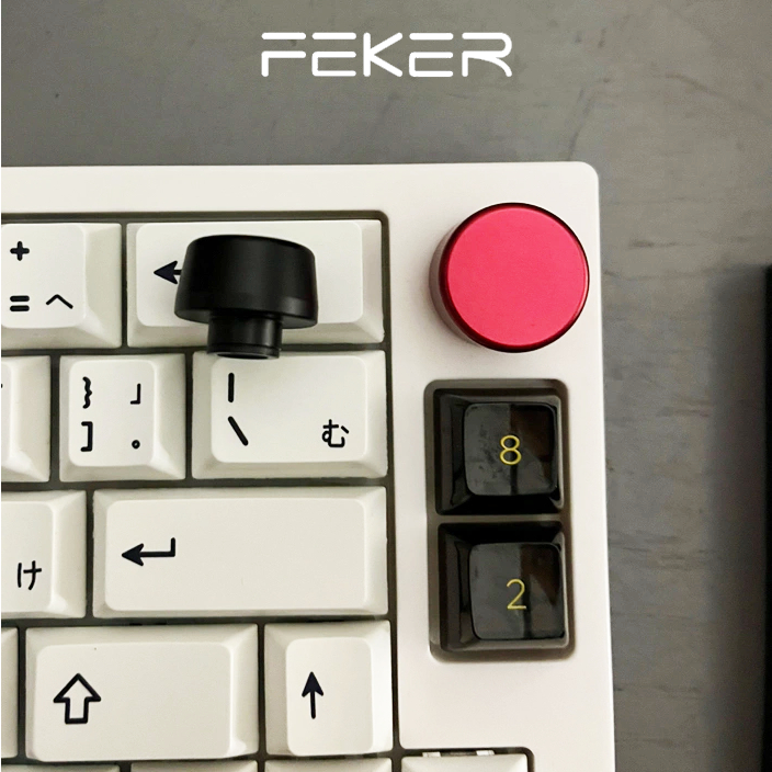 FEKER Metal Knob for IK65 C65 GMK67 K19 JJK21 Rakk Pirah Sugar65 ...