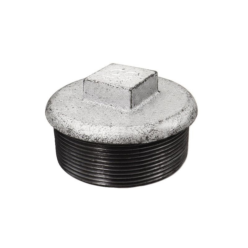 GI Pipe Fittings Galvanized Adaptors For Plumbing Works ELBOW TEE END ...