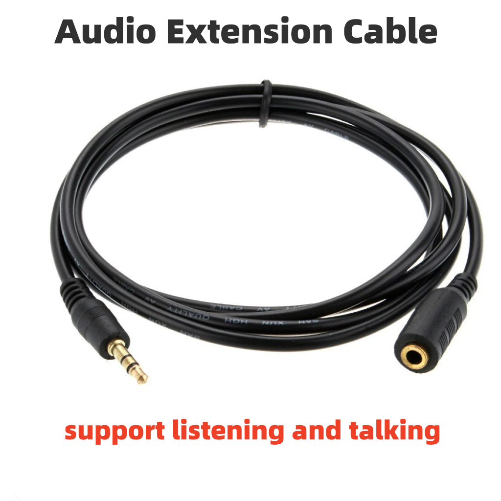 Aux jack connector 3.5mm Audio Extension Cable Male To Female For ...