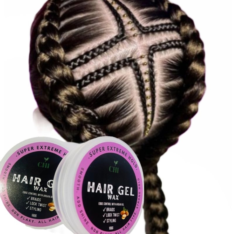 100g Strong Hold Hair Gel Clear Edgecontrol Wax Styling Conditionin ...
