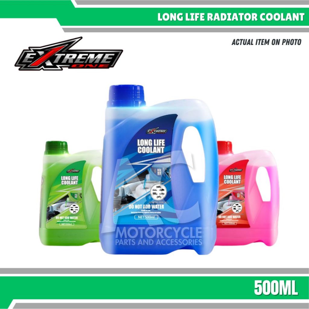 EXTREME ONE LONG LIFE RADIATOR COOLANT 500ML | Shopee Philippines