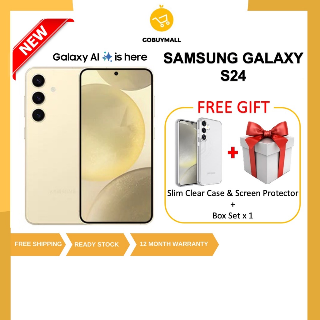 Samsung Galaxy S24 AI Enabled (SM-S921) Smartphone – BRAND NEW | Shopee ...