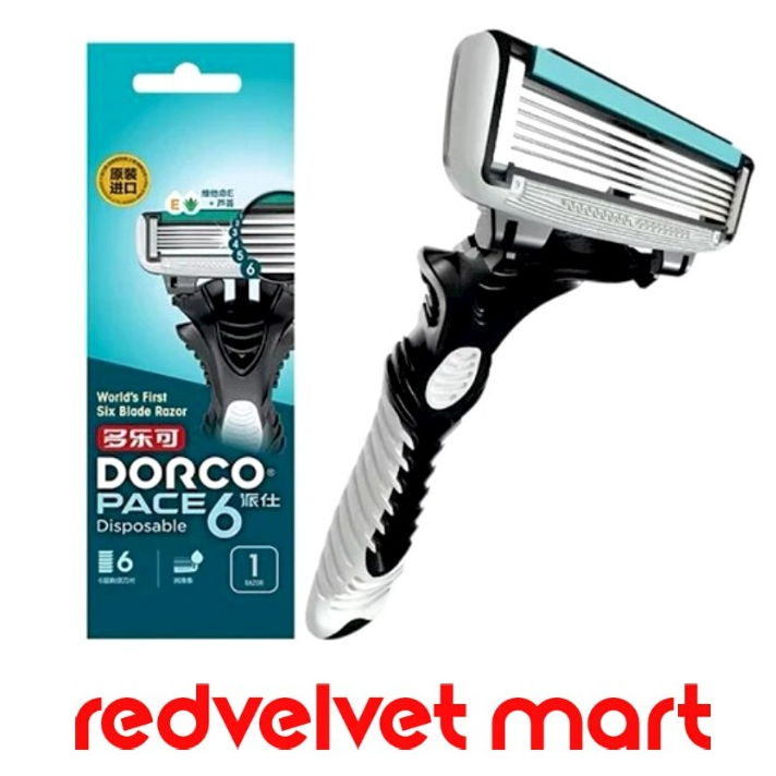 DORCO PORTABLE 6-BLADE RAZOR 1PCS | Shopee Philippines