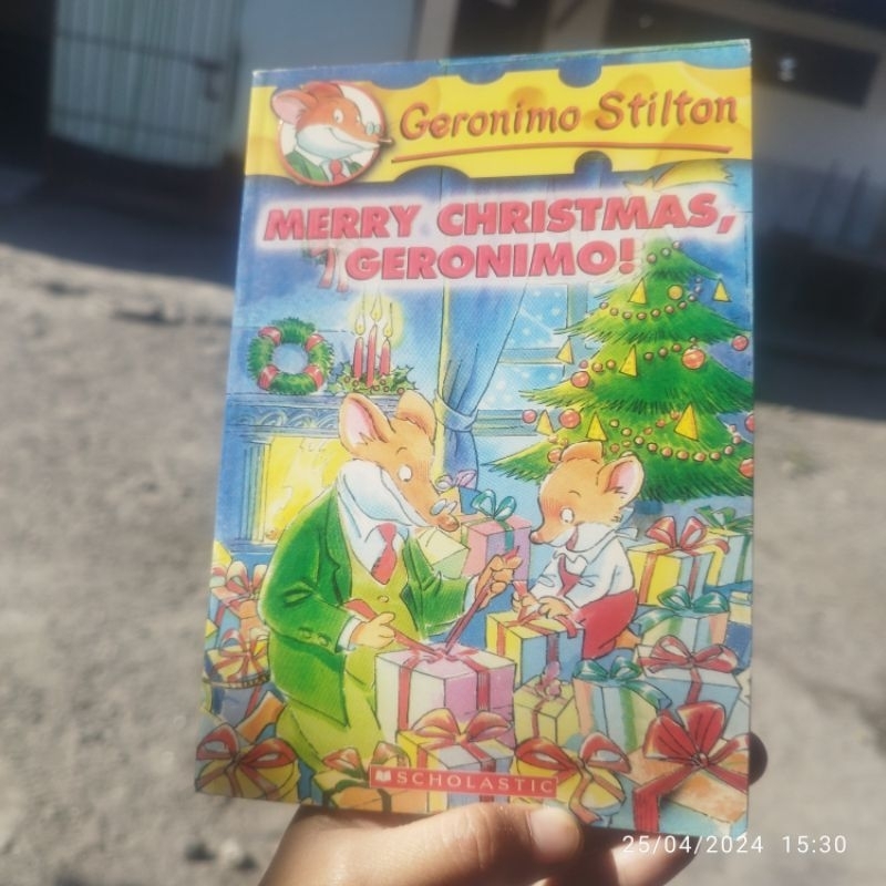geronimo stilton; merry Christmas, Geronimo! | Shopee Philippines