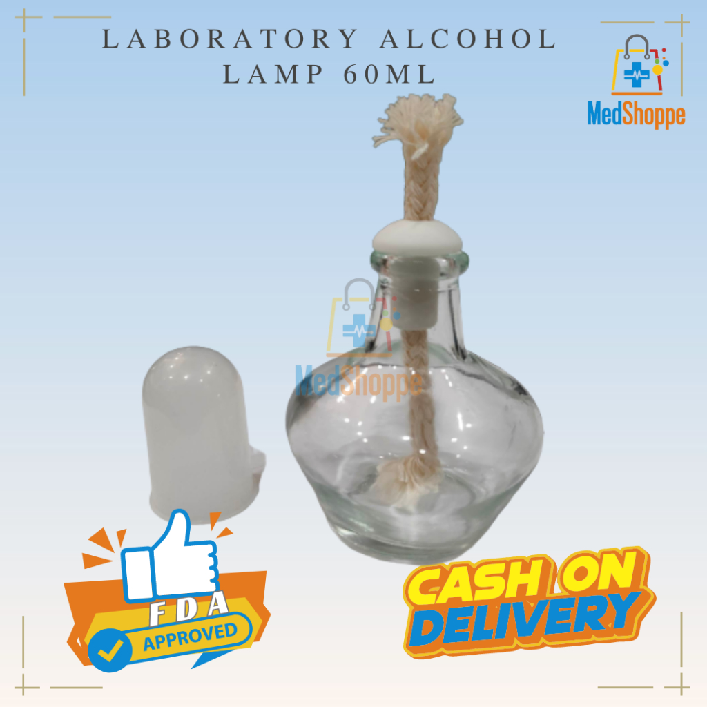 LABORATORY ALCOHOL LAMP 60ml | Shopee Philippines