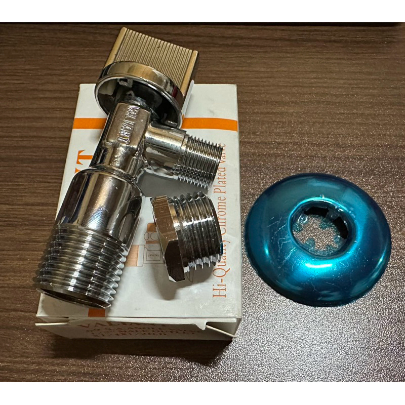 Valiant Angle Valve 1/2 x 1/2 with Bushing Reducer 1/2x3/8 | Shopee ...