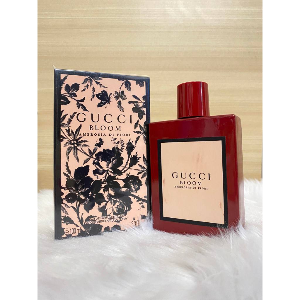 cod!! gucci bloom red eau de parfum for woman 100ml (CA) | Shopee ...