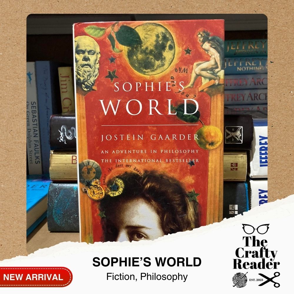 Sophie's World - Jostein Gaarder, Fiction, Philosophy, Hardcover | Shopee Philippines