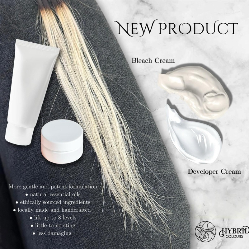 Hybrid Colours Bleach for Me Bleach Cream | Cream Based Hair Lightener ...